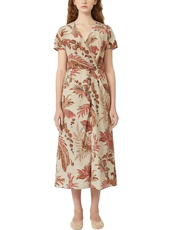 Max Mara Aquila Silk Dress - Beige