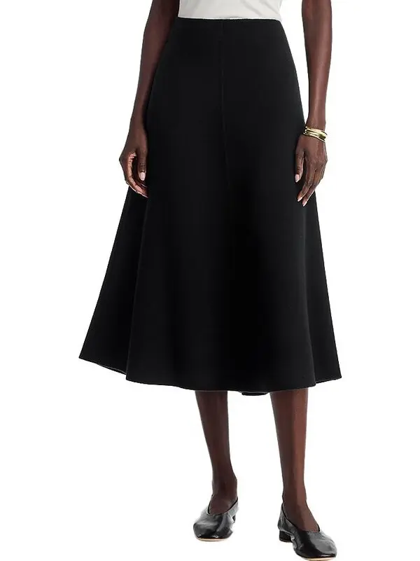 Lafayette 148 New York Flare Skirt - Black