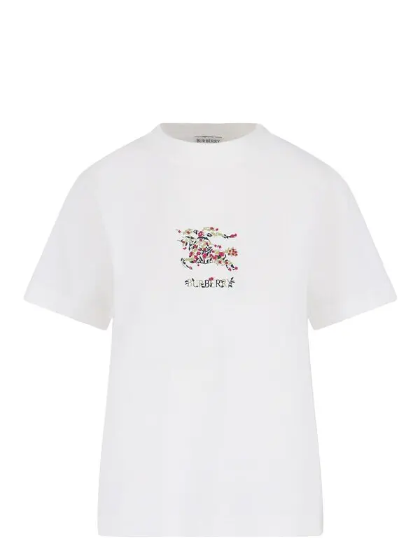 Burberry Frankie Cotton T-shirt - White