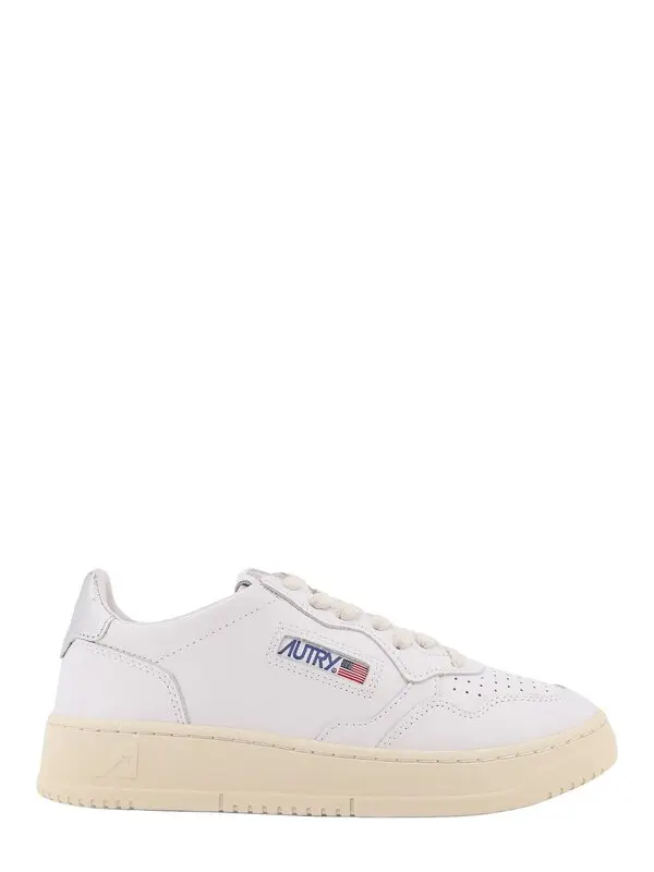 AUTRY Medalist Leather Sneakers - White