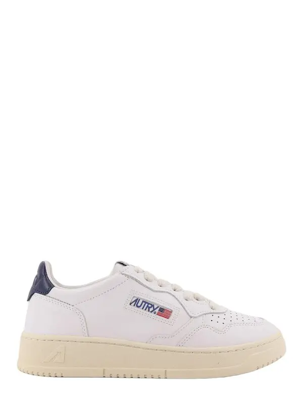 AUTRY Medalist Leather Sneakers - White