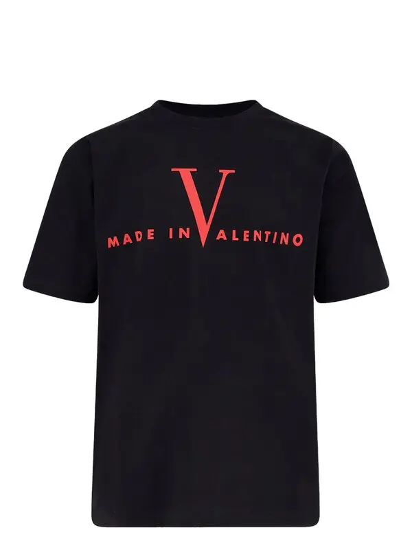 Valentino Garavani Cotton Tshirt - Black
