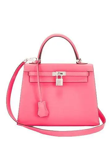 Hermès Chevre Kelly Sellier 25 Handbag - Rouge Garance