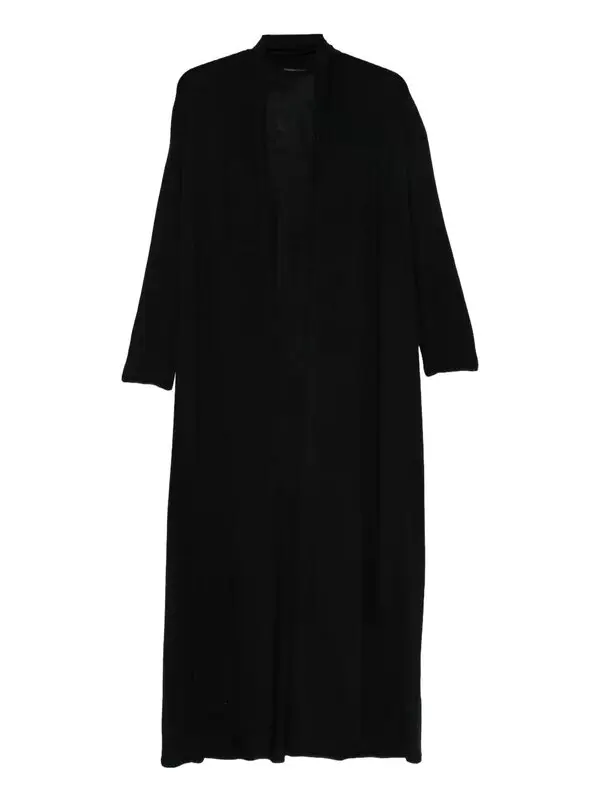Faliero Sarti Knitted Long Cardigan - Black