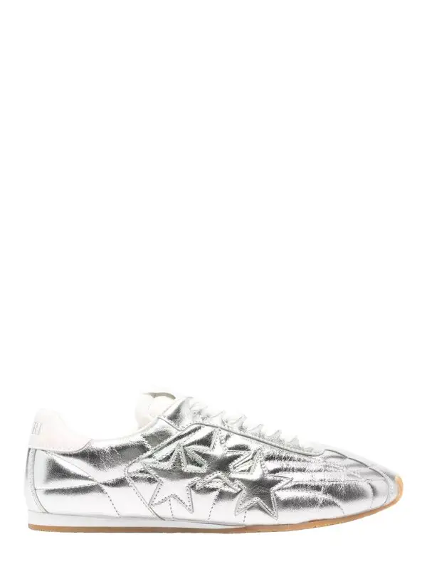Amiri Pacific Football Slim Sneakers - Silver
