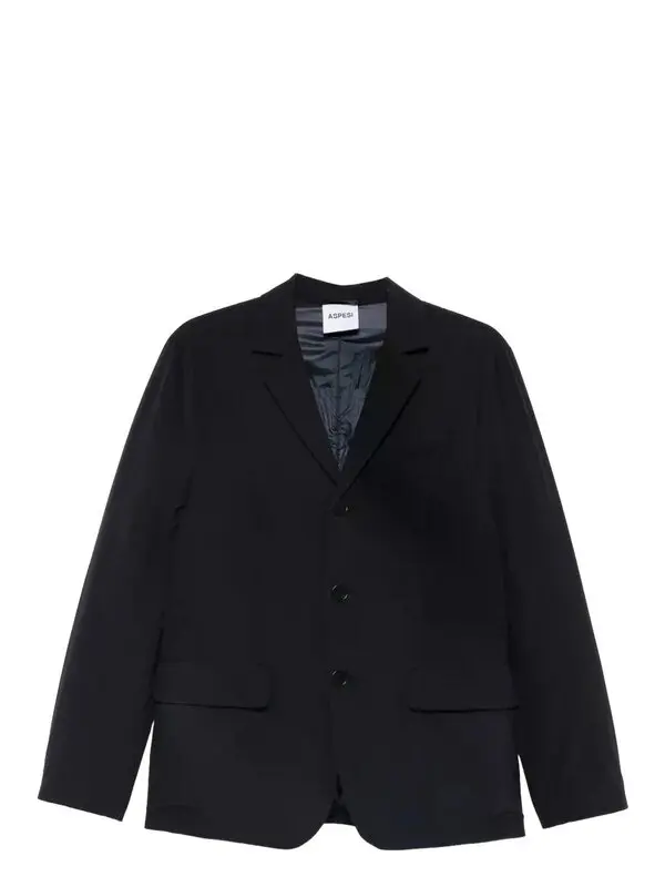 Aspesi Buttoned Jacket - Blue