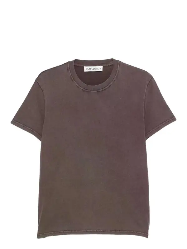 Our Legacy Crew-neck T-shirt - Brown
