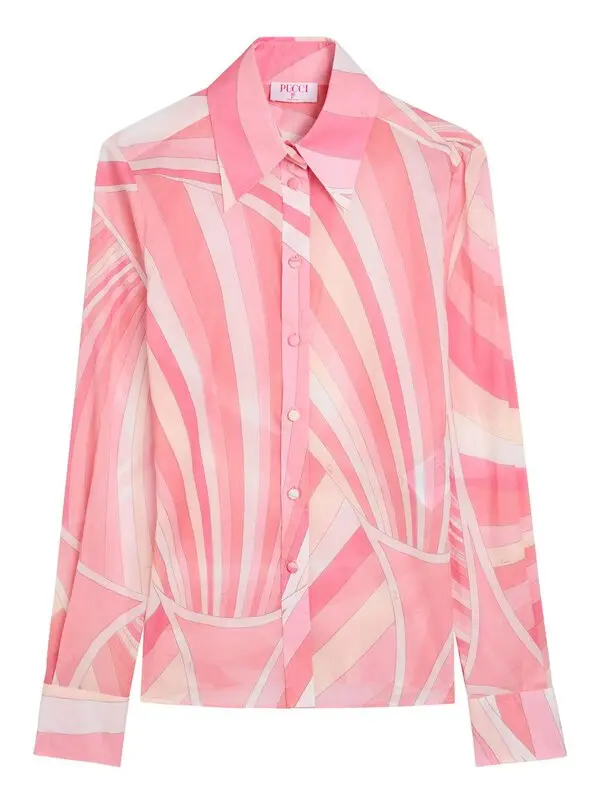 Emilio Pucci Printed Cotton Shirt - Multi Print