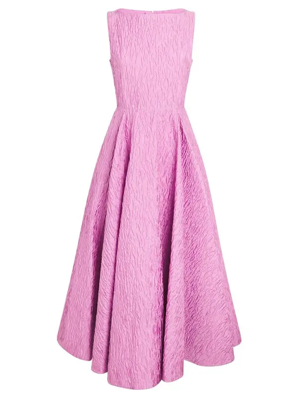 ROKSANDA Cloqué Tera Midi Dress - Pink