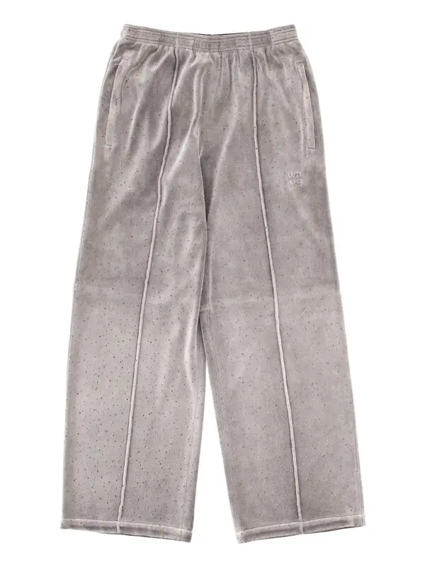Alexander Wang Jogger Pants With Logo - Grey