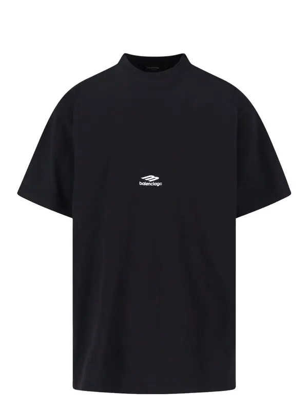 Balenciaga 3b Sports Icon' T-shirt - Black