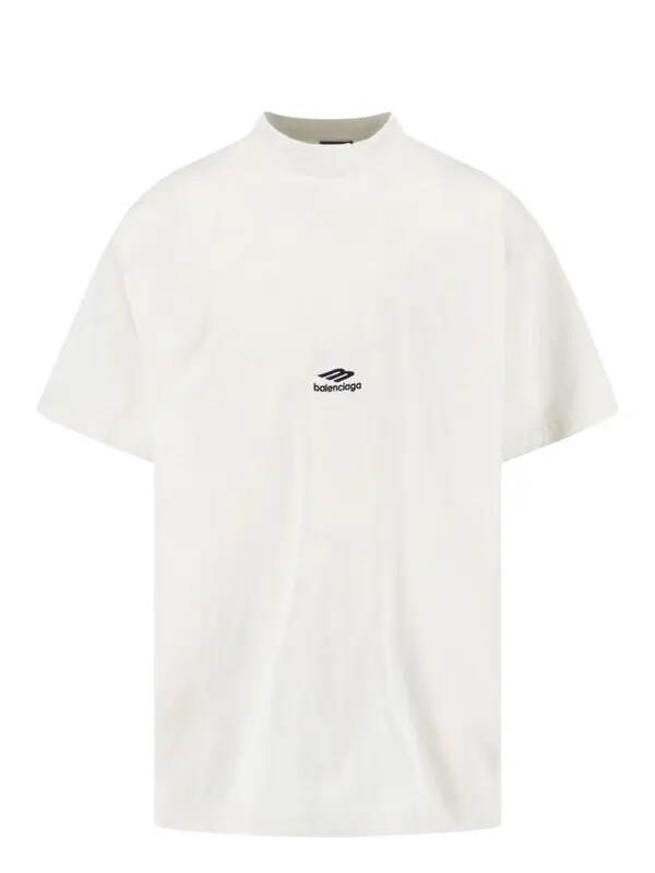 Balenciaga 3b Sports Icon' T-shirt - White