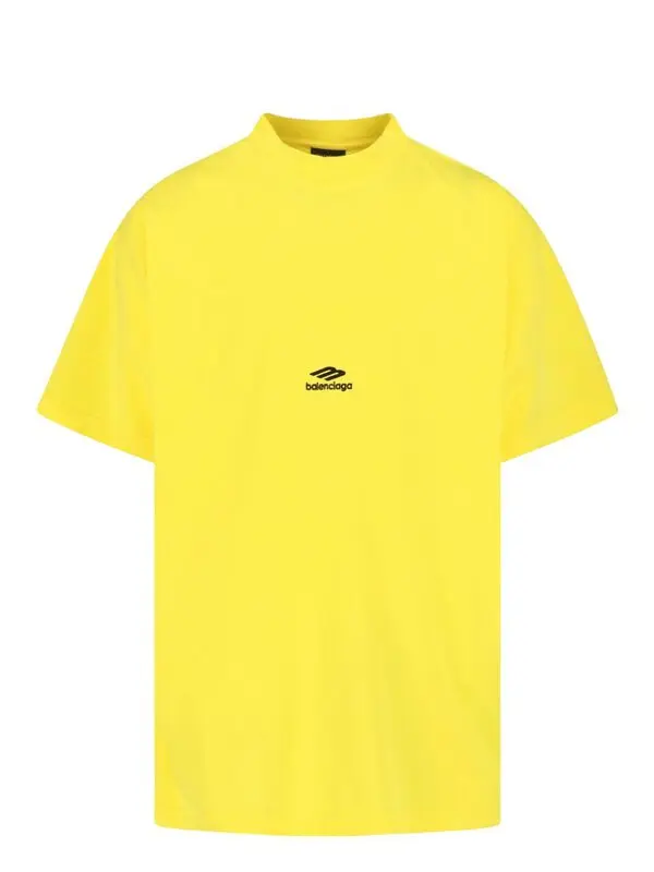 Balenciaga 3b Sports Icon' T-shirt - Yellow