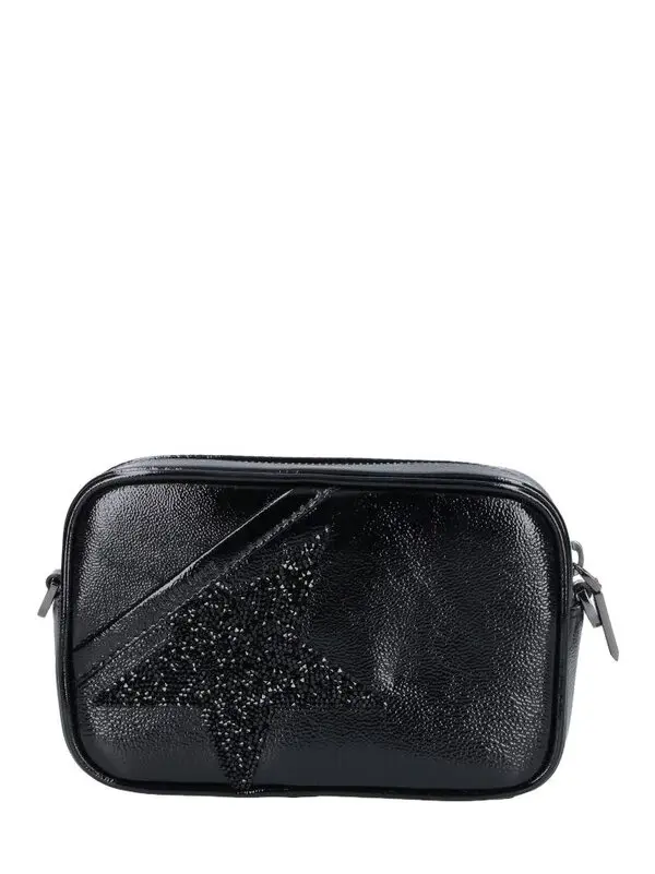 GOLDEN GOOSE Star Mini Crossbody Bag - Black