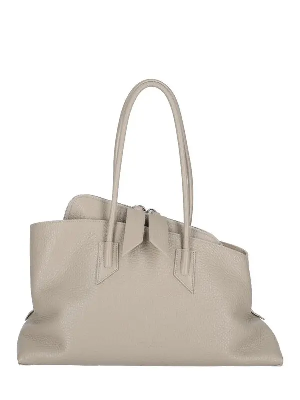 Attico La Passeggiata Medium Handbag - Beige