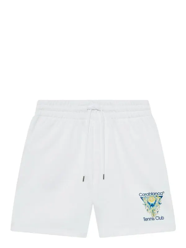 Casablanca Tennis Club Icon Sweatshorts - Multicolor
