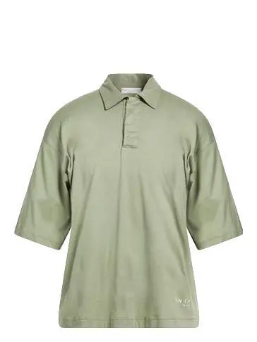 DANIELE FIESOLI Polo Shirt Size Cotton - Sage Green