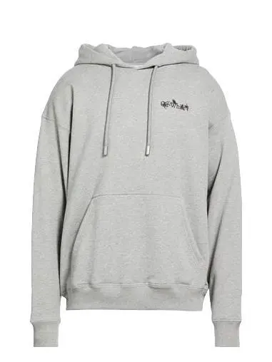 OFF-WHITE™ Cotton-elastane Sweatshirt - Grey