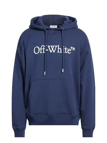 OFF-WHITE™ Cotton Blend Sweatshirt - Navy