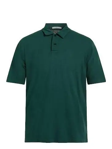 DANIELE FIESOLI Lab Polo Shirt Deep Teal Size Cotton - Green
