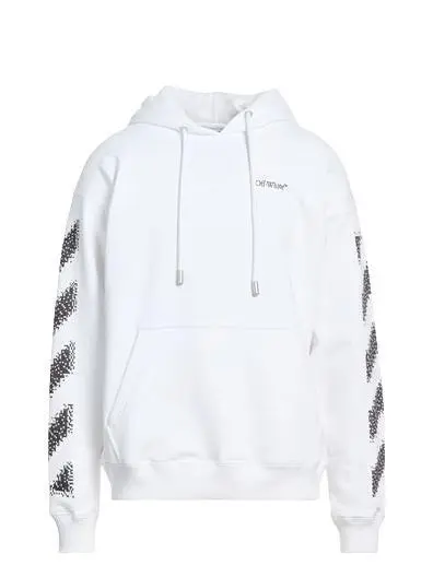 OFF-WHITE™ Cotton Blend Sweatshirt - White