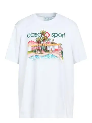 Casablanca T-shirt Size Cotton - White