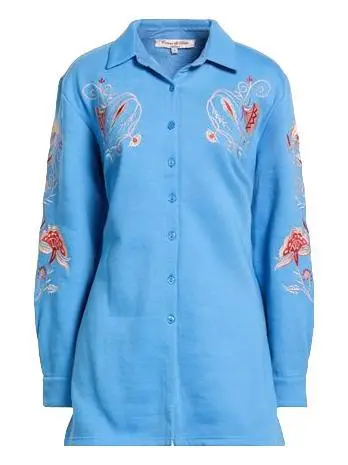 CONNOR & BLAKE Long Fleece Shirt - Blue