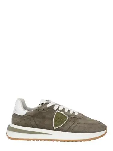 Philippe Model Low-top Leather Sneakers - Grey