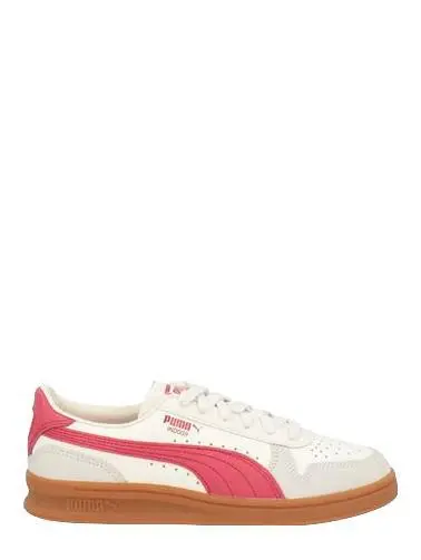 PUMA Indoor Leather Sneakers - Off White