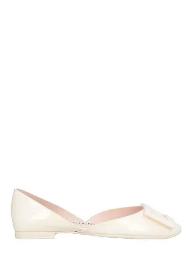 ROGER VIVIER Ballerina Flats - White