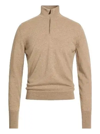 DRUMOHR Cashmere Half-zip Sweater - Sand