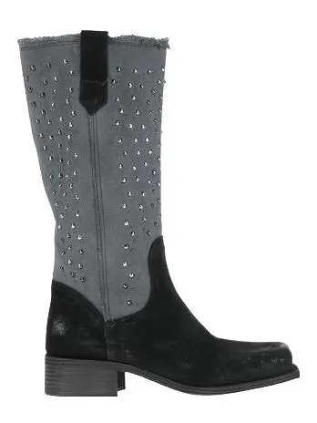 DIVINE FOLLIE Mid-calf Boots - Black