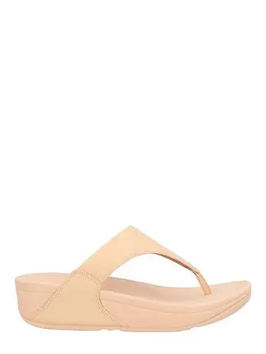 Fitflop Leather Thong Sandals - Pink