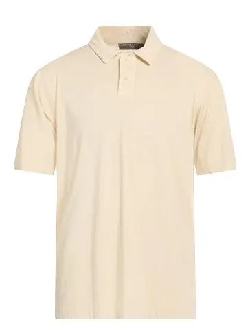 DANIELE FIESOLI Lab Polo Shirt Cream Size Cupro, Cotton - White