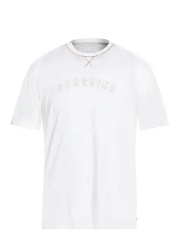 Eleventy Platinum T-shirt Ivory Size Cotton - White