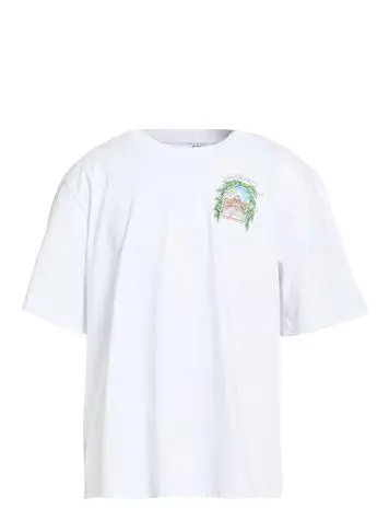Casablanca T-shirt Size Organic Cotton - White