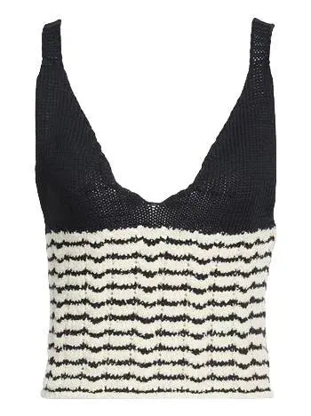 DANIELE FIESOLI Collezione N_01 Knit Crop Top - Blue