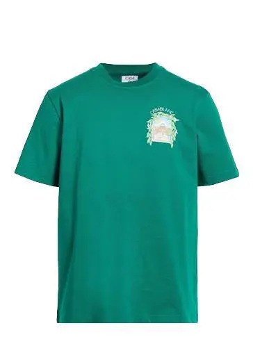 Casablanca T-shirt Size Organic Cotton - Green