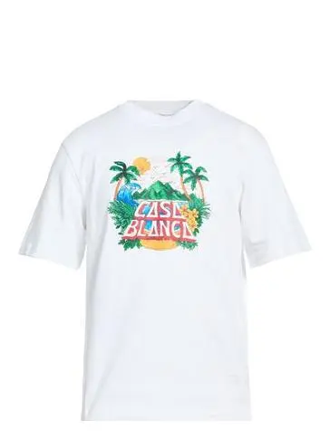 Casablanca T-shirt Size Organic Cotton - White