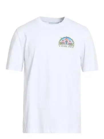 Casablanca T-shirt Size Organic Cotton - White