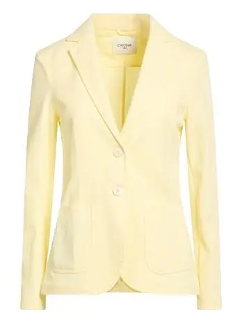 CIRCOLO 1901 Single-breasted Blazer - Yellow