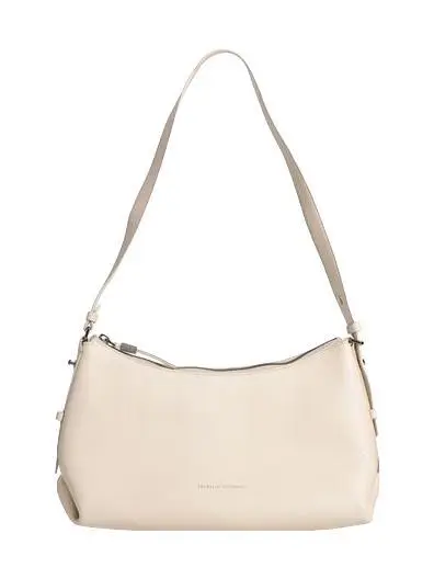 Brunello Cucinelli Leather Shopper Bag - Beige