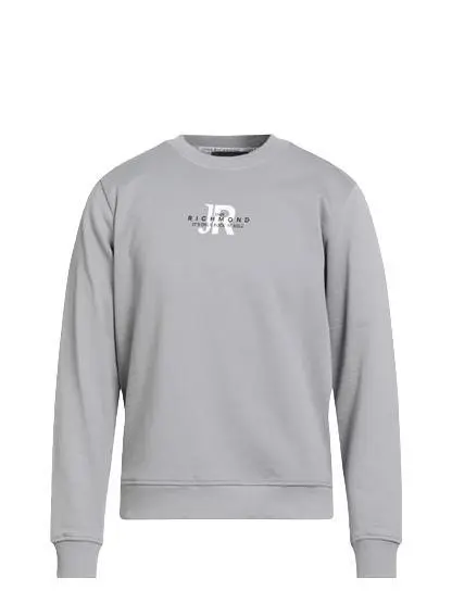 John Richmond Cotton Fleece Sweatshirt - Grey