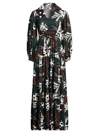 CONNOR & BLAKE Printed Maxi Dress - Green