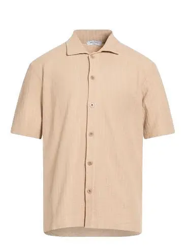 WOOL & CO Shirt Sand Size Cotton - Beige