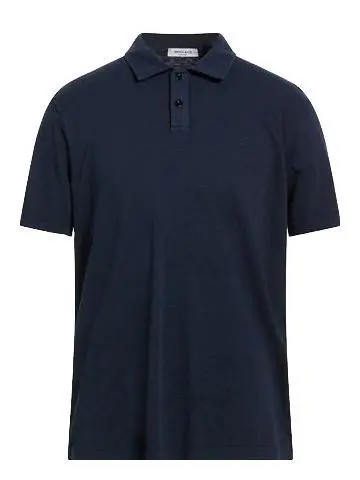 WOOL & CO Polo Shirt Midnight Size Cotton - Blue