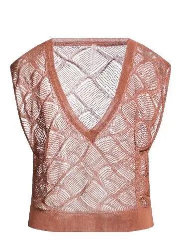 DANIELE FIESOLI Sweater In Organic Cotton And Polyamide - Brown