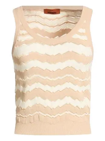 Missoni Knitted Lightweight Top - Beige