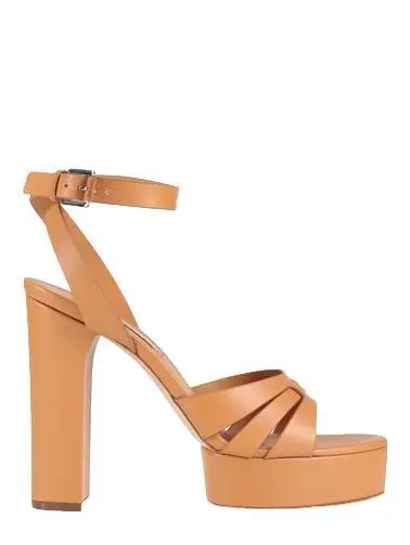 Casadei Leather Sandals - Brown