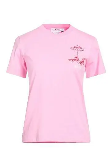 MSGM Cotton T-shirt - Pink